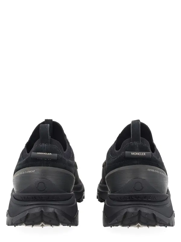 Moncler Sneaker "trailgrip Lite3" In Pelle Scamosciata