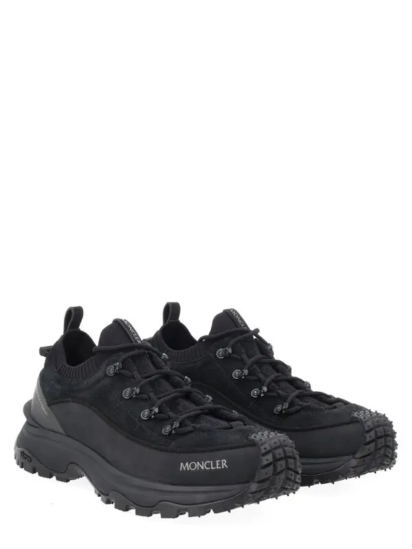 Moncler Sneaker "trailgrip Lite3" In Pelle Scamosciata
