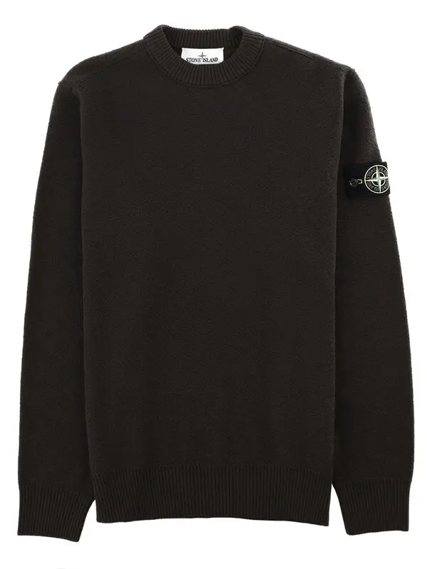 Stone Island Ribbed Wool Pullover