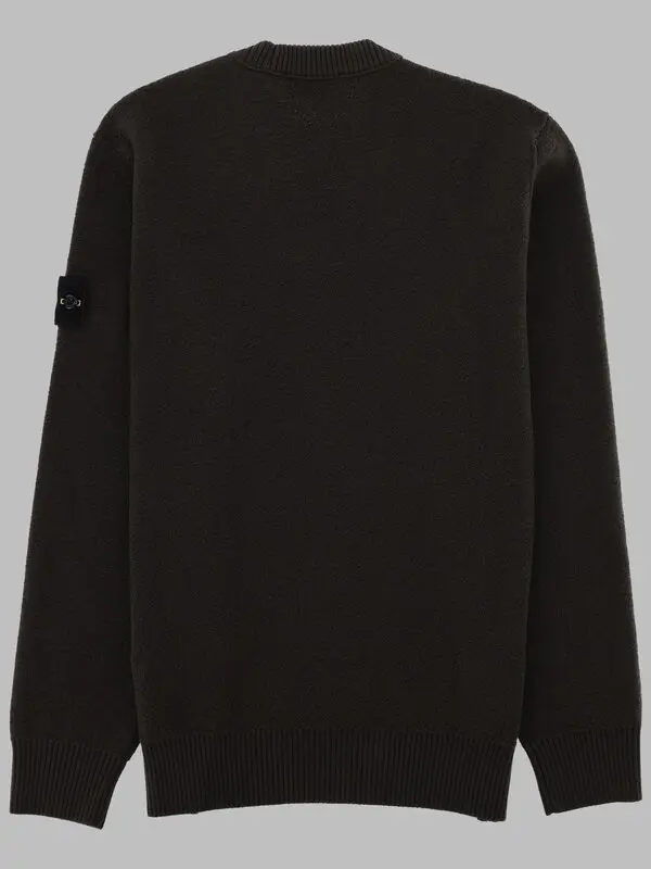 Stone Island Ribbed Wool Pullover