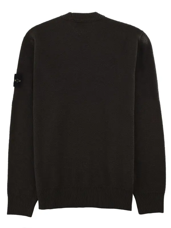 Stone Island Ribbed Wool Pullover