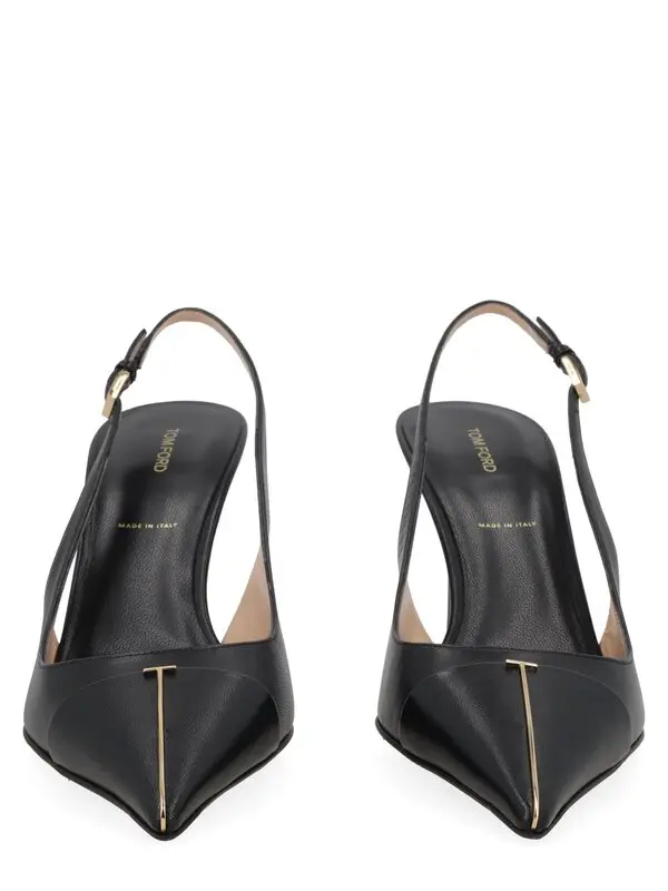 TOM FORD Shiny Kid" Slingback Heels