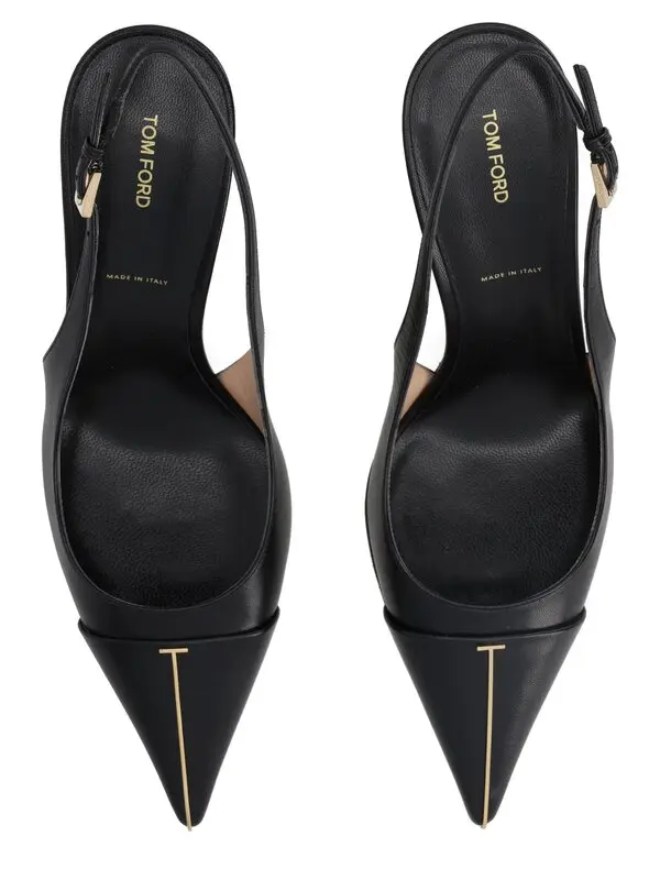 TOM FORD Shiny Kid" Slingback Heels