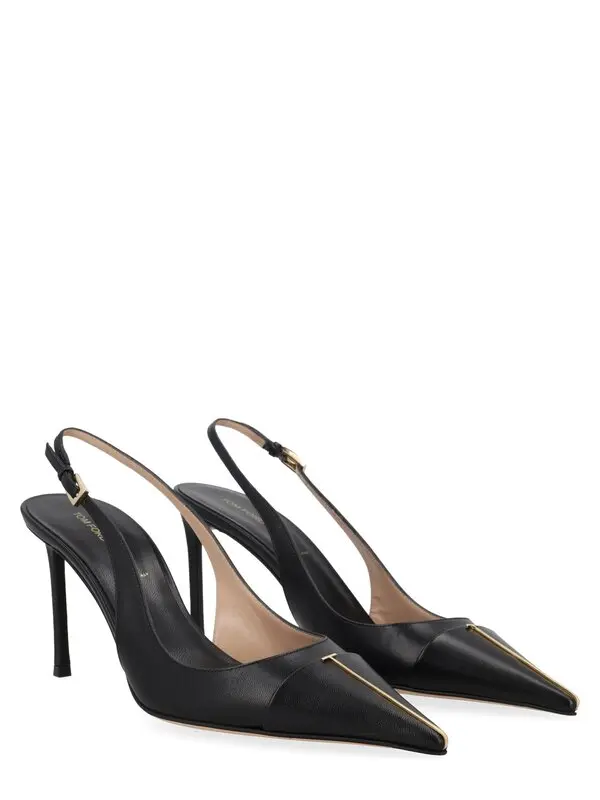 TOM FORD Shiny Kid" Slingback Heels