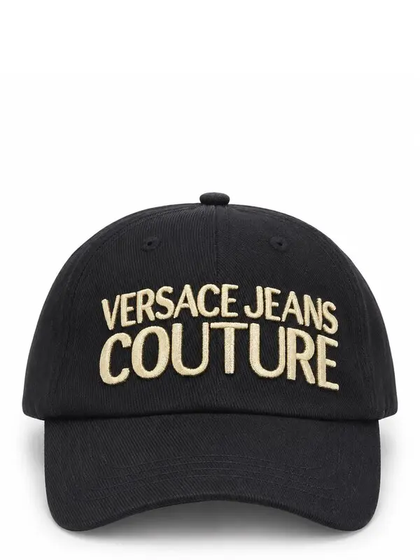 Versace Metallic Logo Baseball Cap