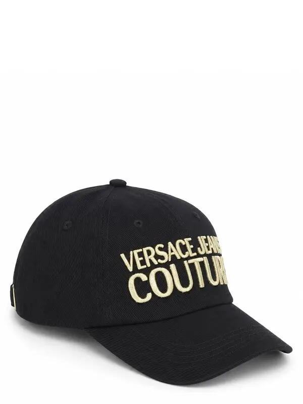 Versace Metallic Logo Baseball Cap