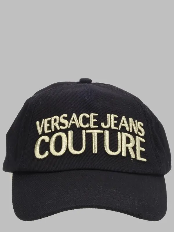 Versace Metallic Logo Baseball Cap