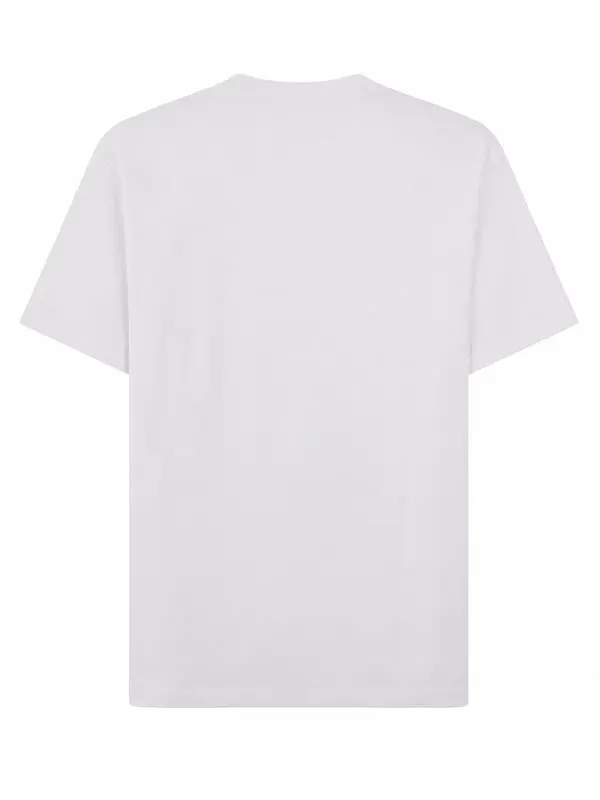 Versace T-shirt Con "v Emblem" Ricamato