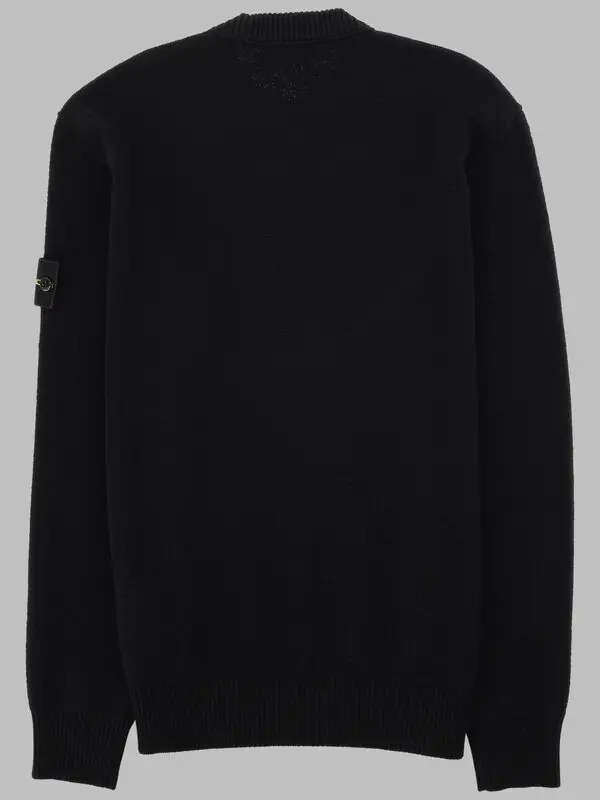 Stone Island Ribbed Wool Sweater