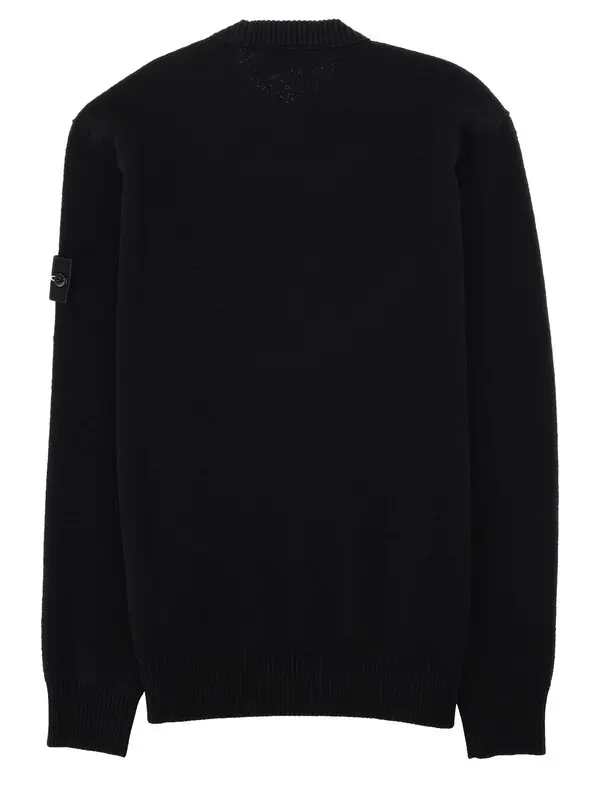 Stone Island Ribbed Wool Sweater