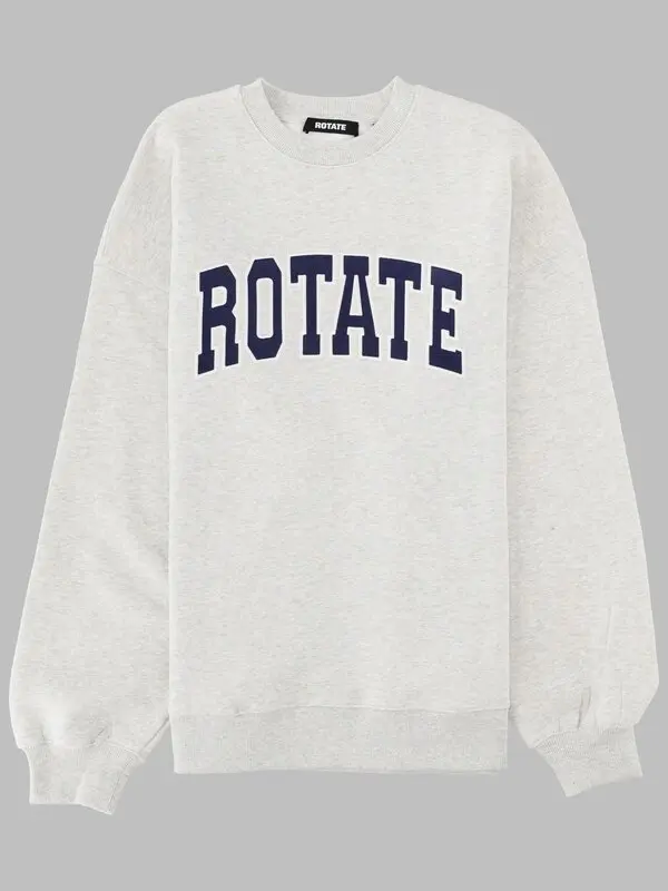 ROTATE BY BIRGER CHRISTENSEN Crewneck Sweatshirt With Logo
