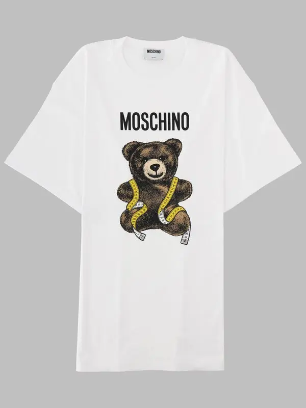 Moschino T-shirt Con Stampa "teddy