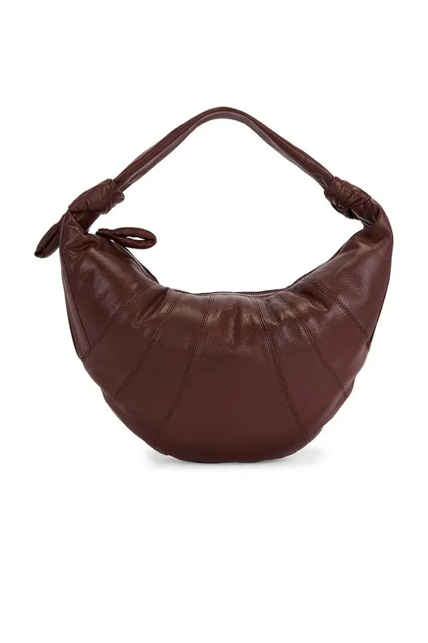 LEMAIRE Fortune Croissant Bag - Roasted Pecan