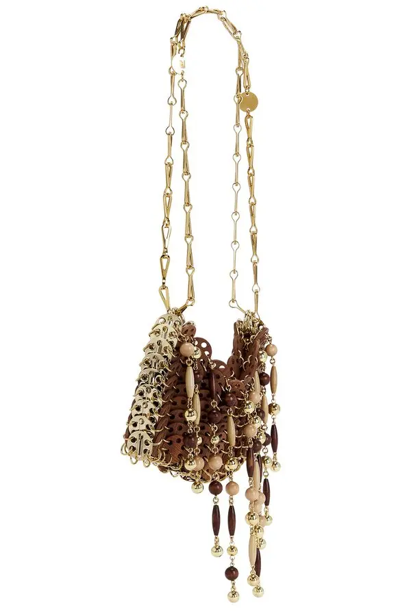 Rabanne Beaded Shoulder Bag