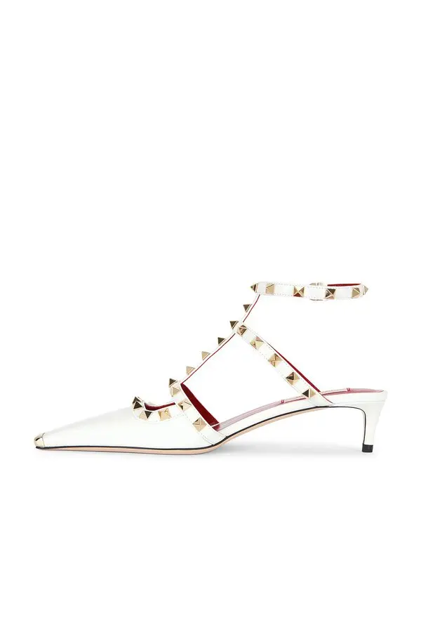 Valentino Garavani Rockstud Ankle Strap Pump
