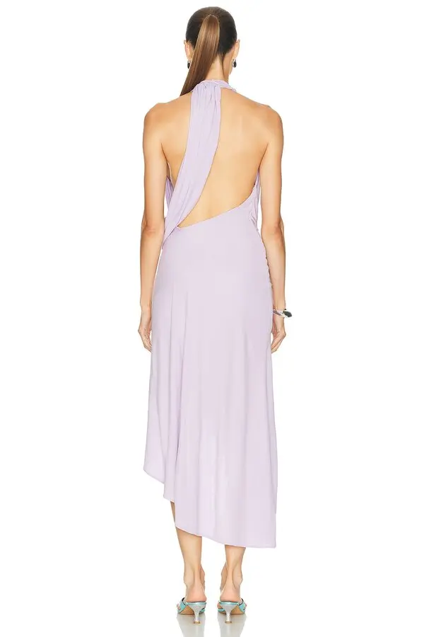 Christopher Esber Spire Cascade Midi Dress