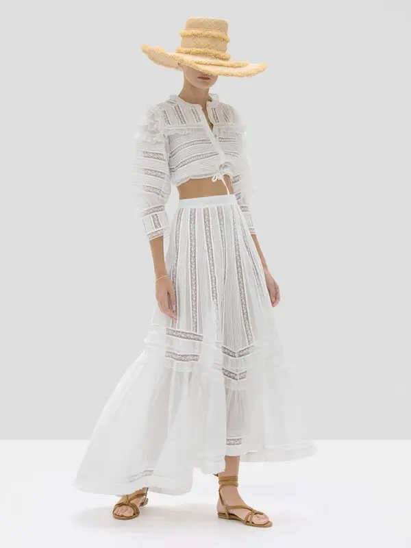 Alexis Amiri Cropped Top