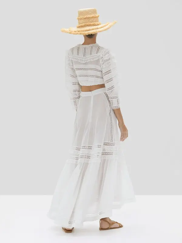 Alexis Amiri Cropped Top