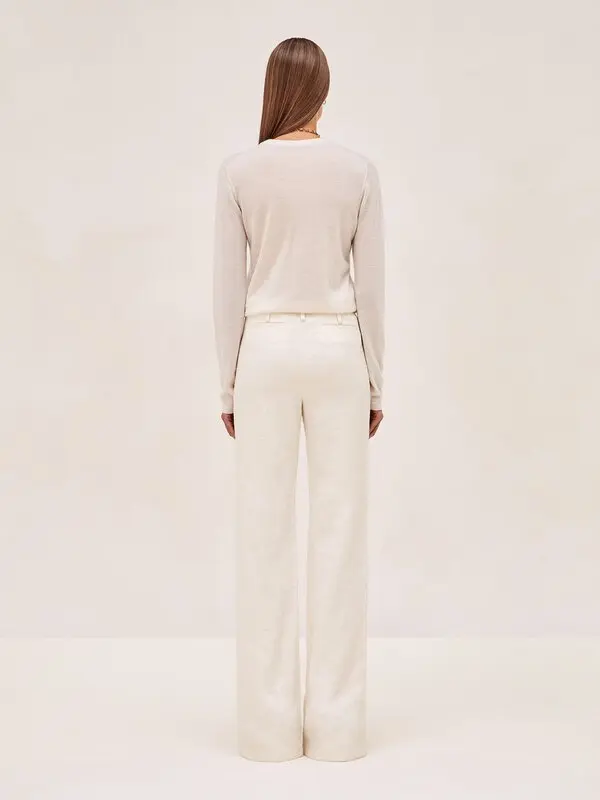 Alexis Laris Cashmere Crewneck Sweater