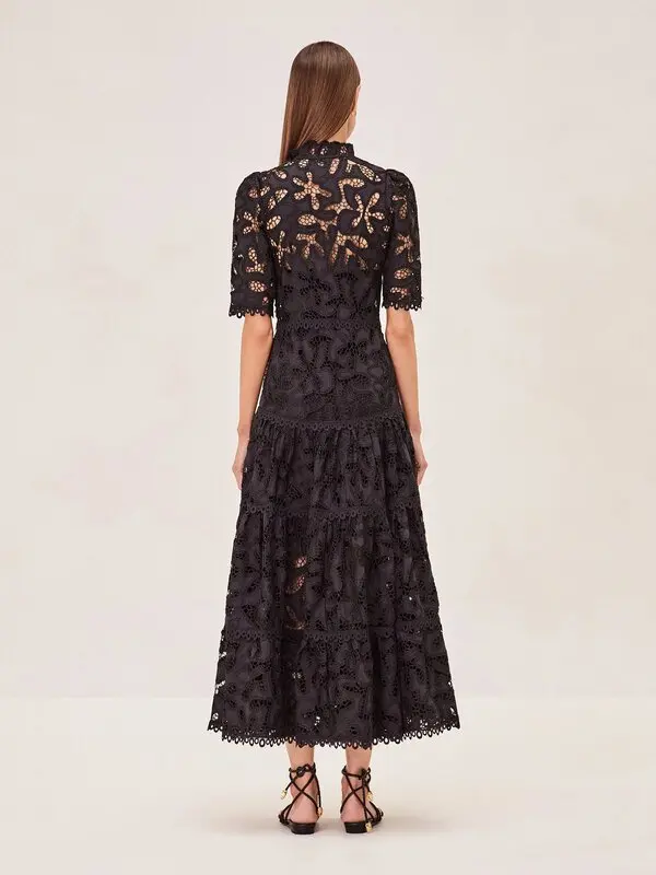 Alexis Ledina Lace Midi Dress