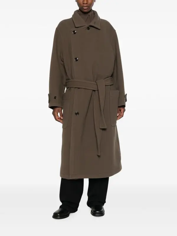 LEMAIRE Wool Wrap Coat