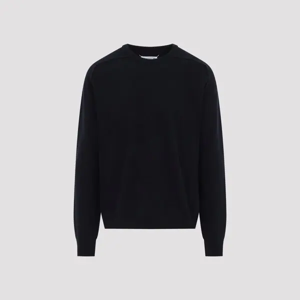 MAISON MARGIELA Lambswool" Sweater - Blue