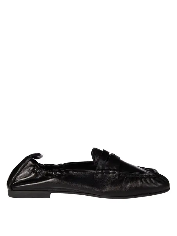 SUMMERY COPENHAGEN Moccassin Loafers - Nero