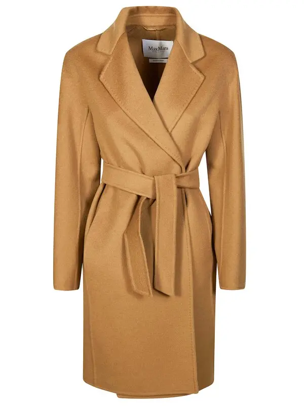 Max Mara Maceri Belted Overcoat For