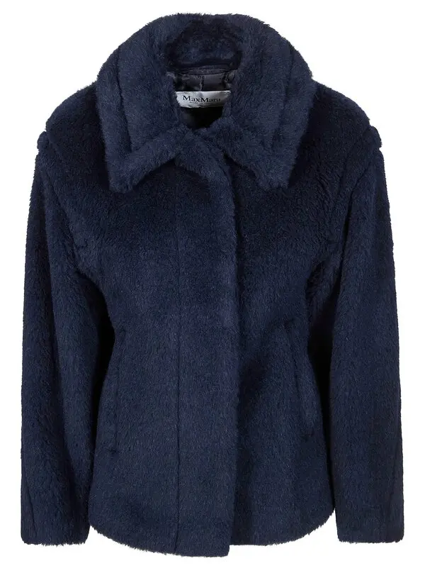 Max Mara Fuggetto Teddy Bomber Jacket For