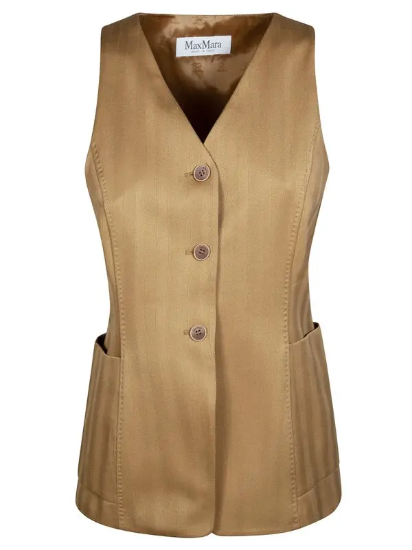 Max Mara Sleeveless Gilet