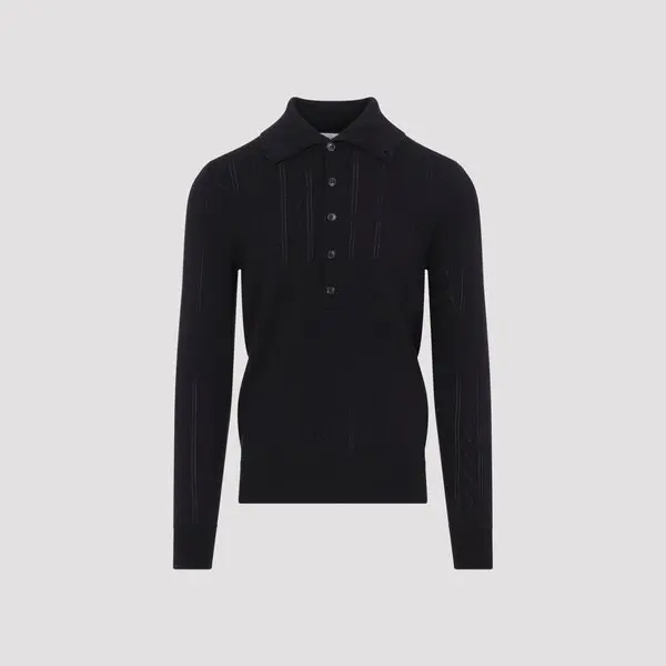 Dries Van Noten Wool-cotton Cardigan