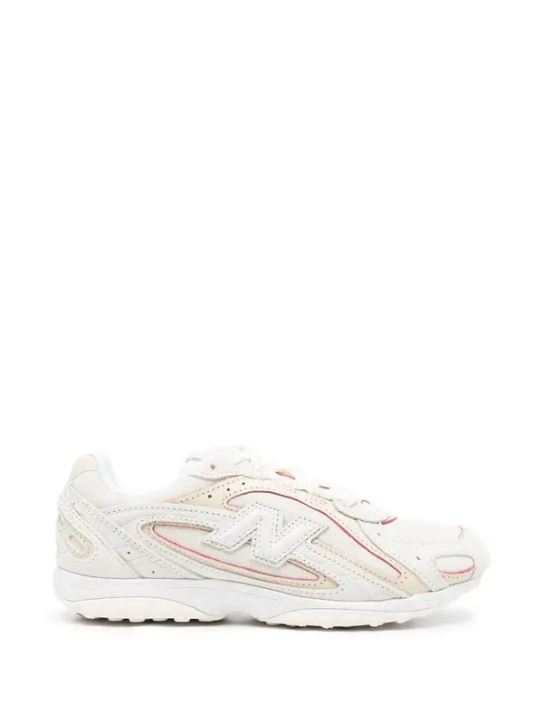 NEW BALANCE 204 Appliqué Logo Panelled Lace-up Sneakers - Bianco