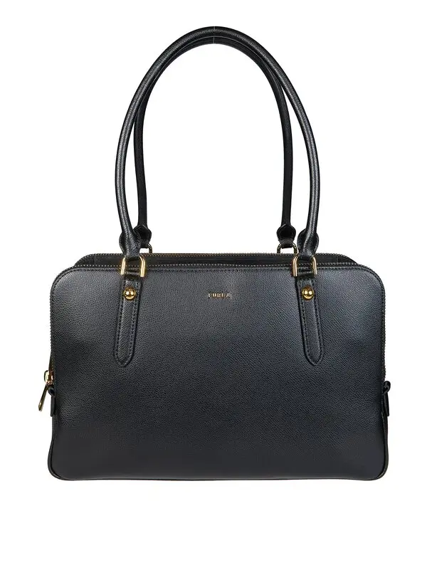 Furla Giulia M Boston Handbag - Nero