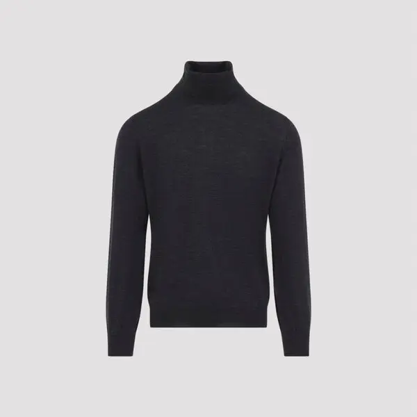 Brunello Cucinelli Wool Cashmere Turtleneck Sweater