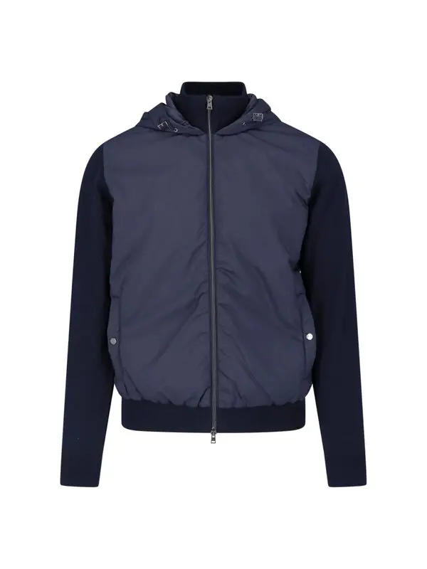 Herno Quilted Cotton Jacket With Polyester Padding