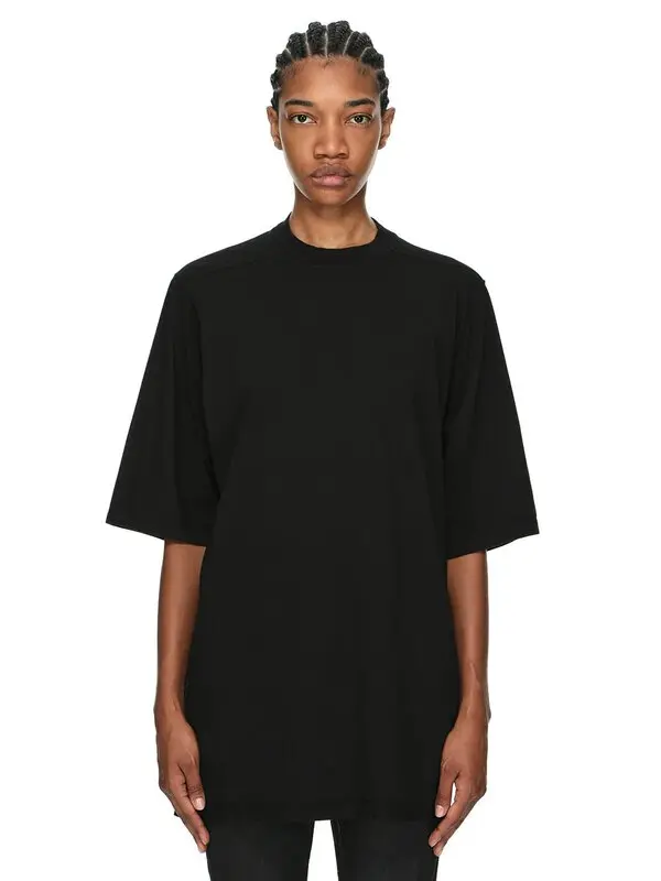 Rick Owens 100% Cotton Essential T-shirt - Nero