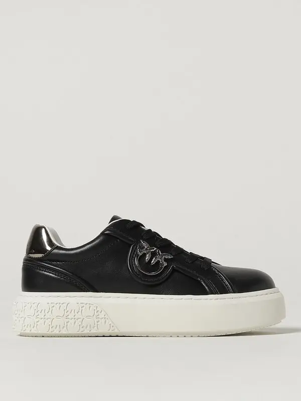 Pinko Logo Embellished Platform Sneakers