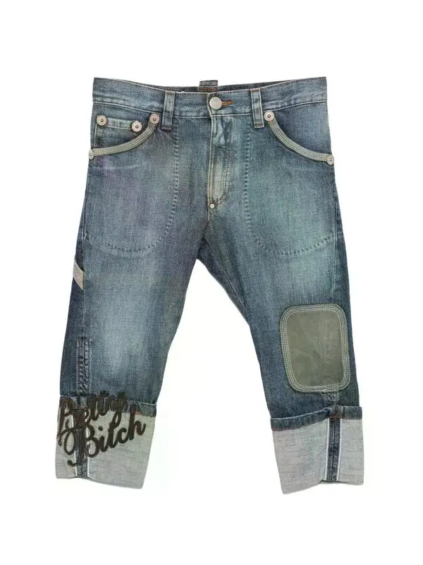 Dsquared2 Belt-loop Cropped Jeans