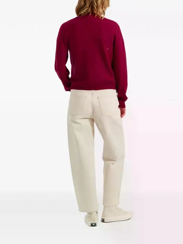 Chinti & Parker Snoopy Intarsia Pocket Cardigan