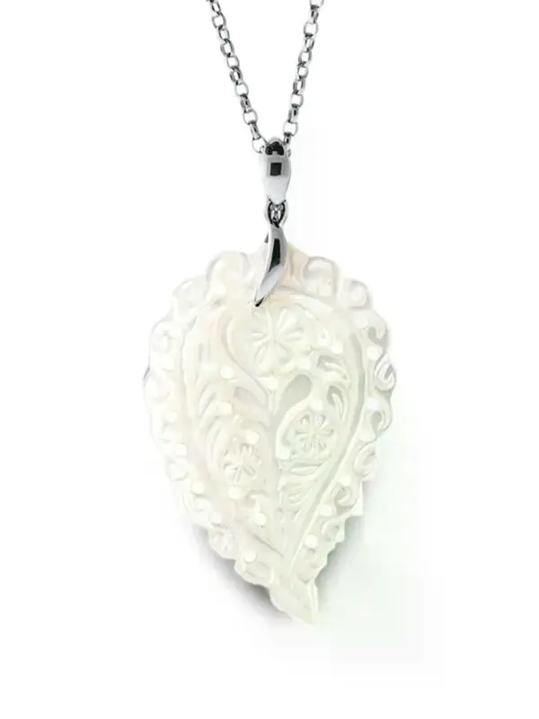 Tamara Comolli India Mother Of Pearl Pendant - Silver