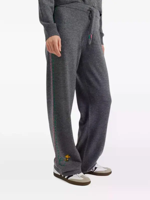 Chinti & Parker Peanuts Motif Wide-leg Track Pants