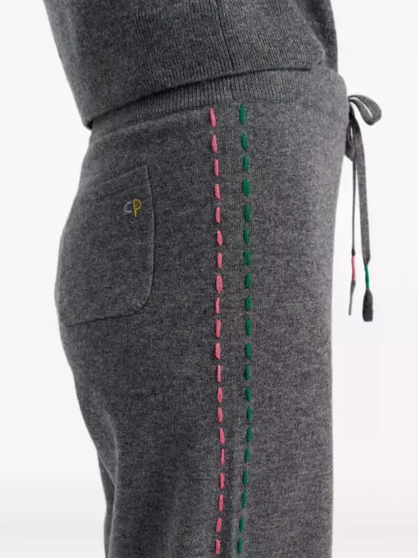 Chinti & Parker Peanuts Motif Wide-leg Track Pants