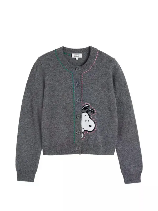 Chinti & Parker Snoopy Peep Cardigan