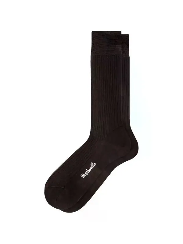 Pantherella Ribbed-knit Socks