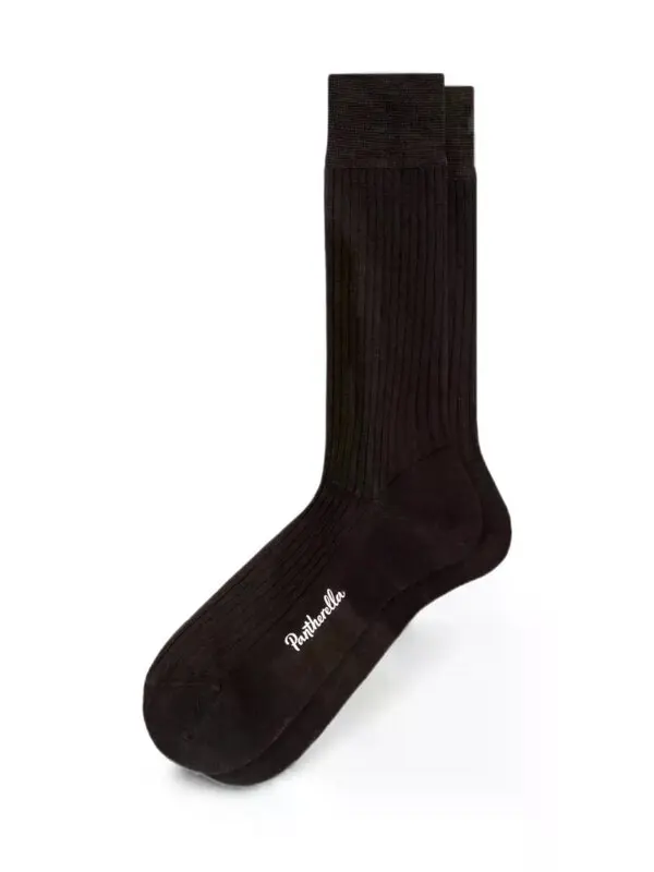 Pantherella Ribbed-knit Socks