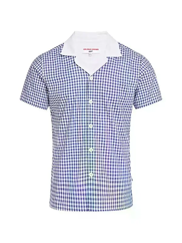 Orlebar Brown Thunderball Gingham Shirt