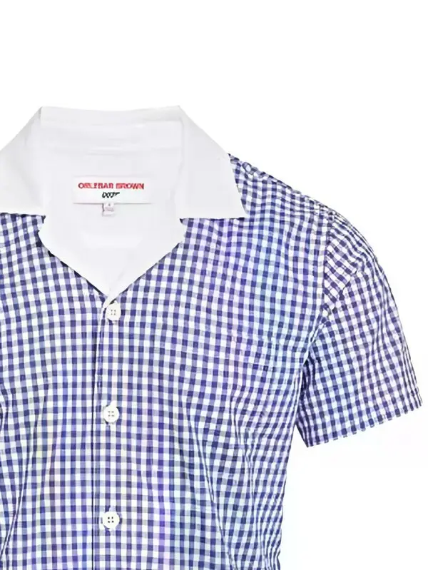 Orlebar Brown Thunderball Gingham Shirt