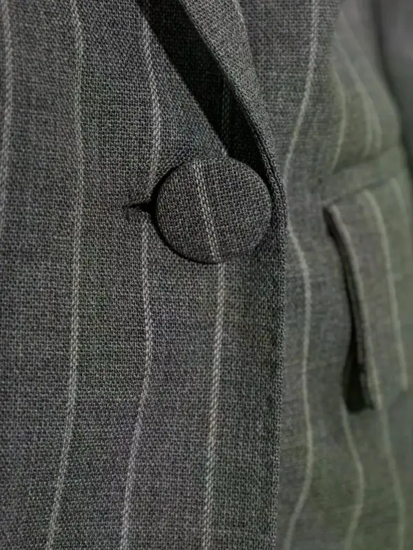 Valentino Garavani Double-breasted Pinstripe Blazer