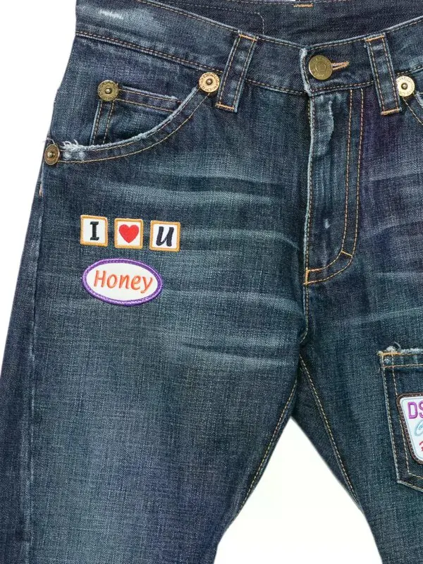Dsquared2 Patch-detail Jeans