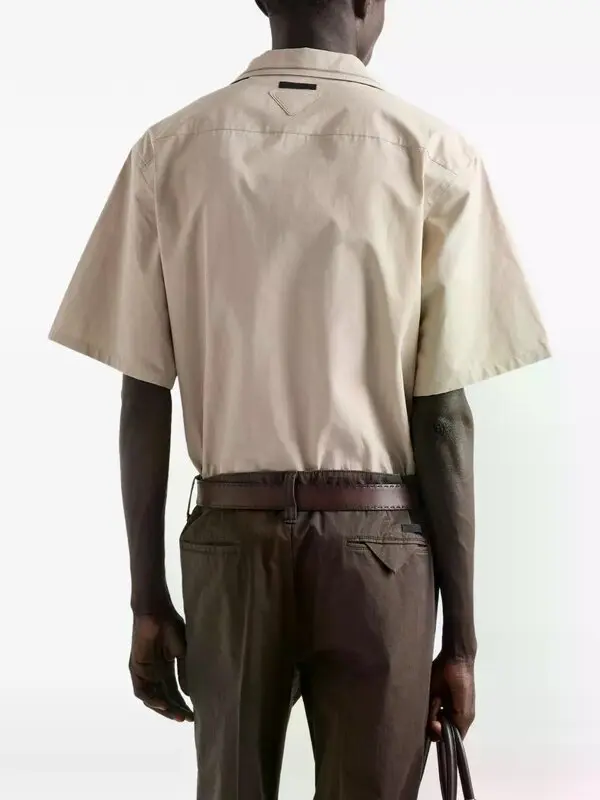 Prada Short-sleeved Cotton Shirt